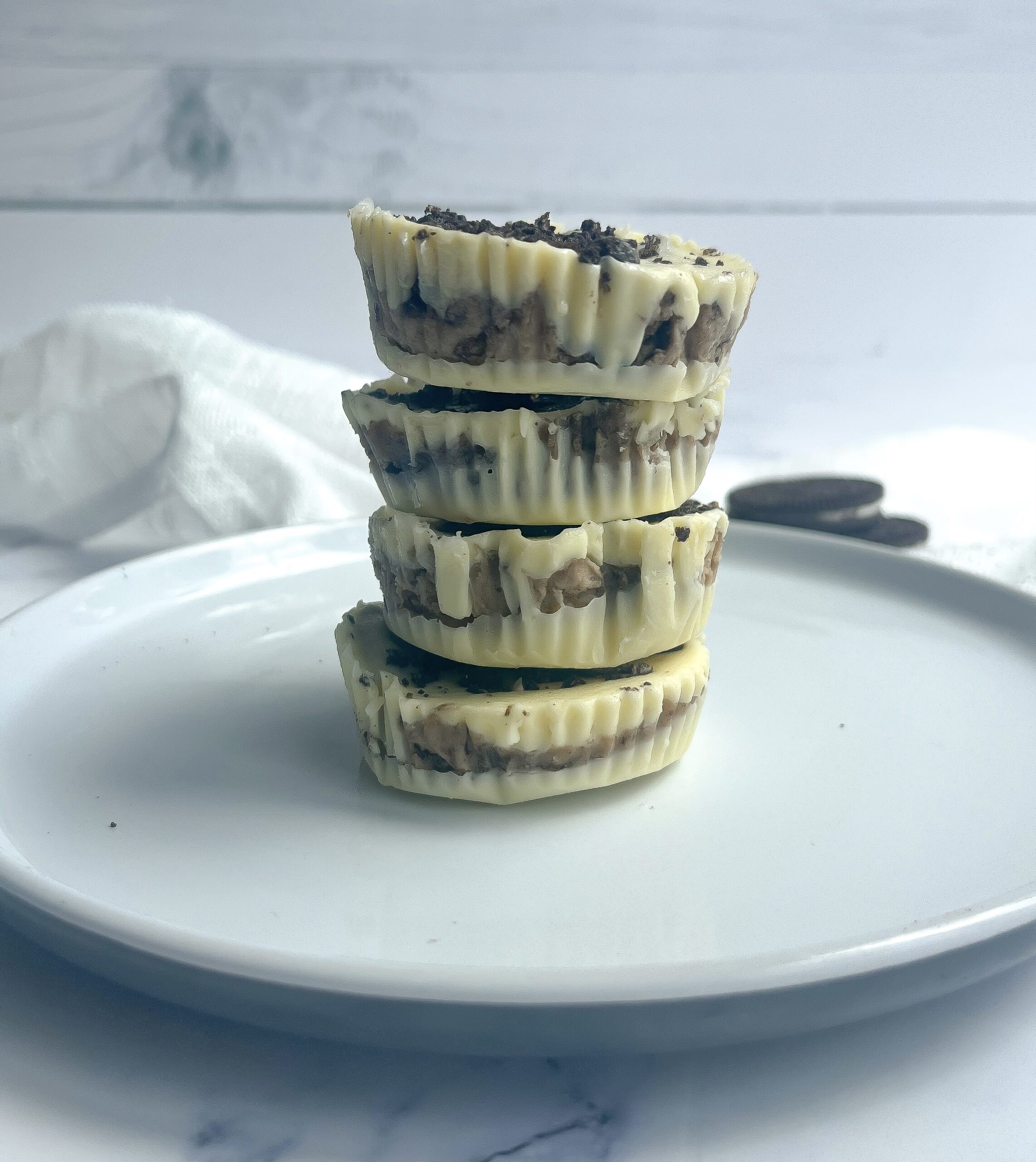 Oreo Cheesecake Protein Cups Eliya Eats