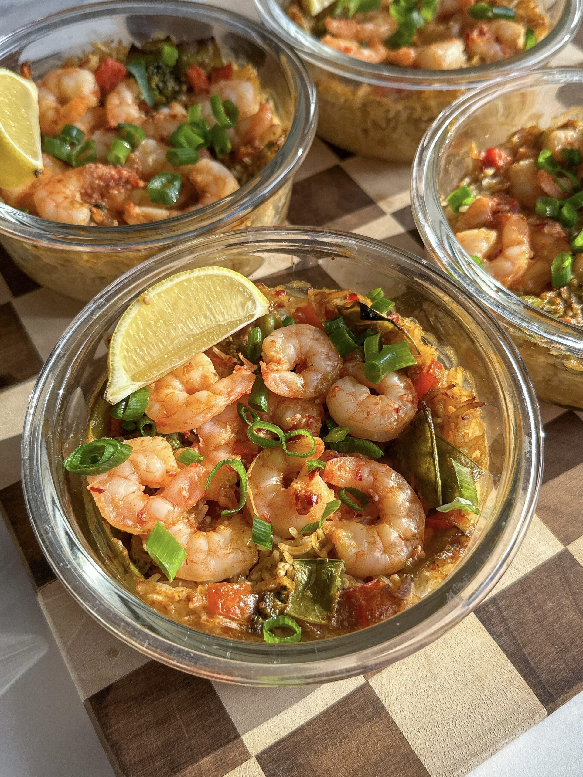 Prawn Green Curry Bakes (High Protein Meal Prep) - Eliya Eats